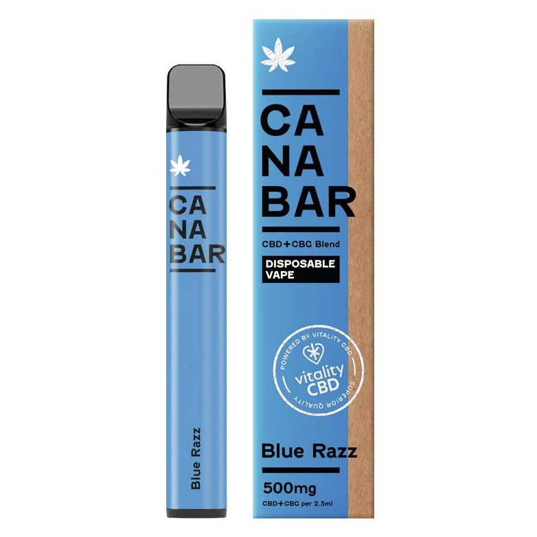 Vitality CBD - Canabar Disposable CBD+CBG 500mg - Vaping Systems ...